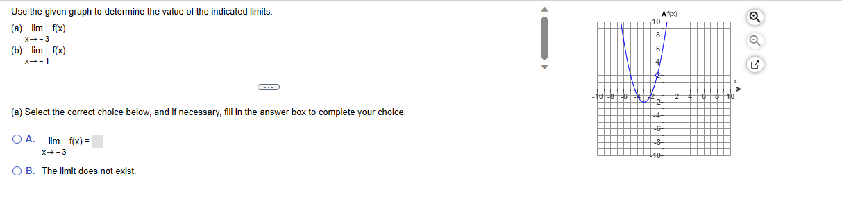 Solved Use the given graph to determine the value of the | Chegg.com