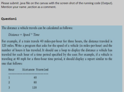 Solved Please submit .java file on the canvas with the | Chegg.com