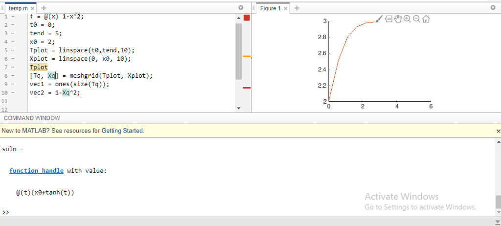 Linspace Matlab Wisconsinlena