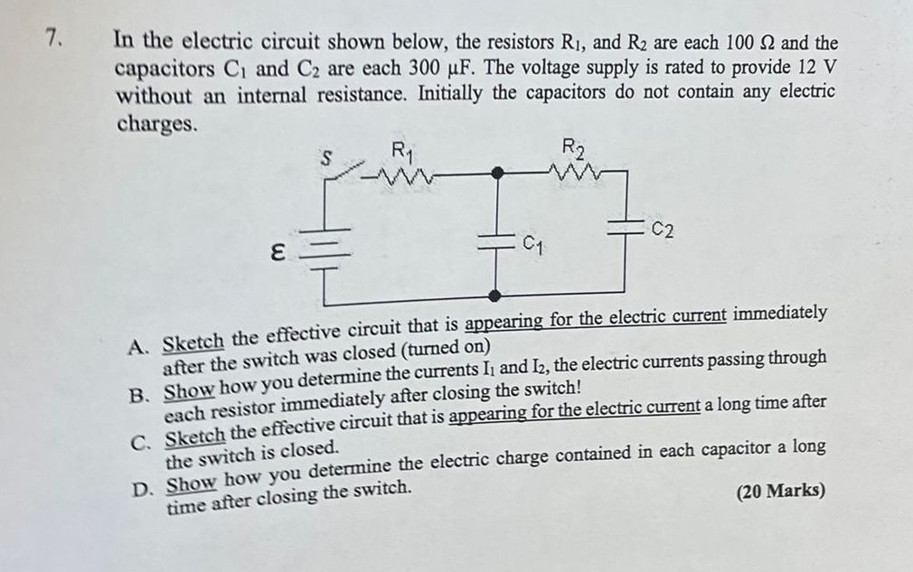 Solved In the electric circuit shown below, the resistors | Chegg.com