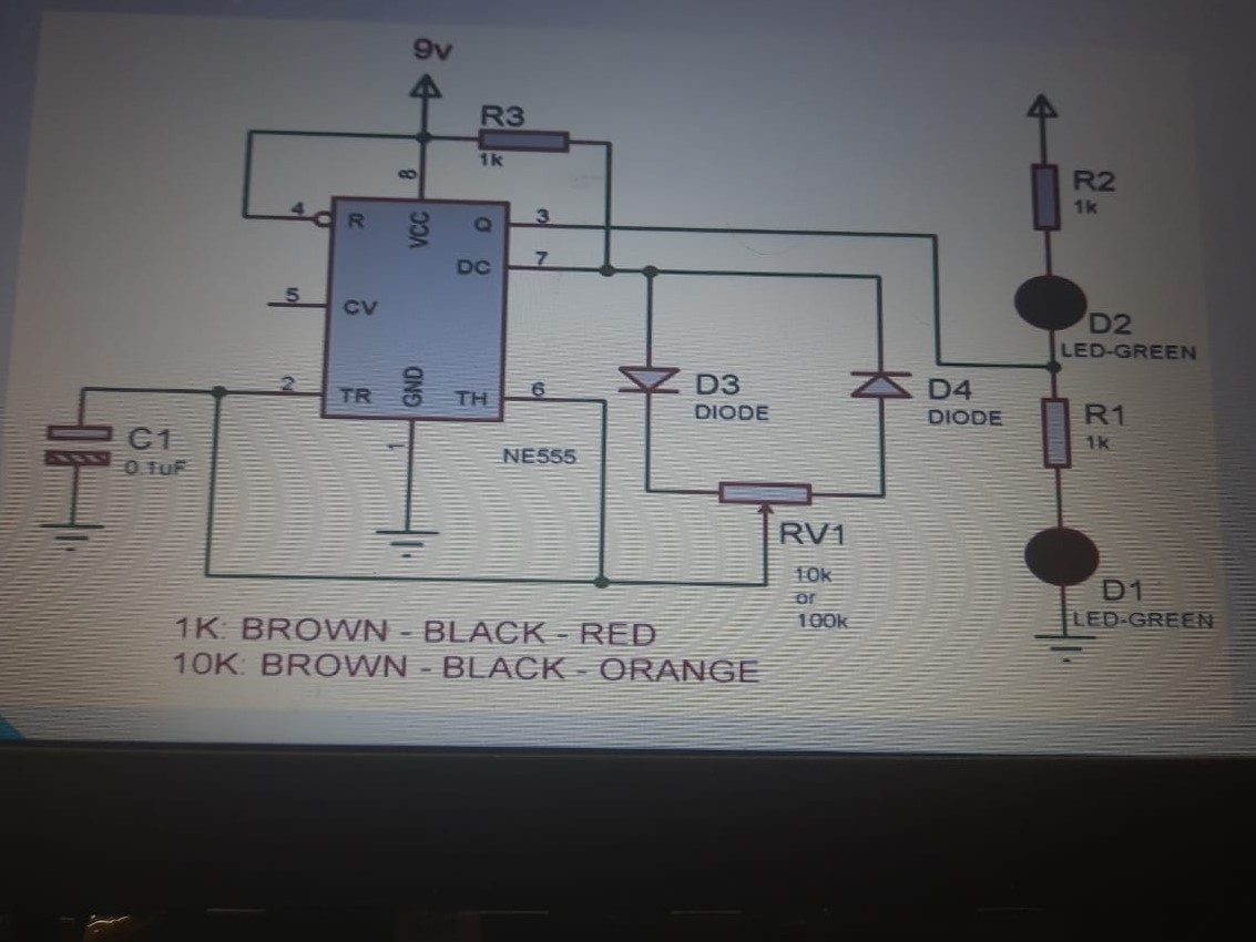 Solved I want this Timer 555 IC circuit on a breadboard | Chegg.com