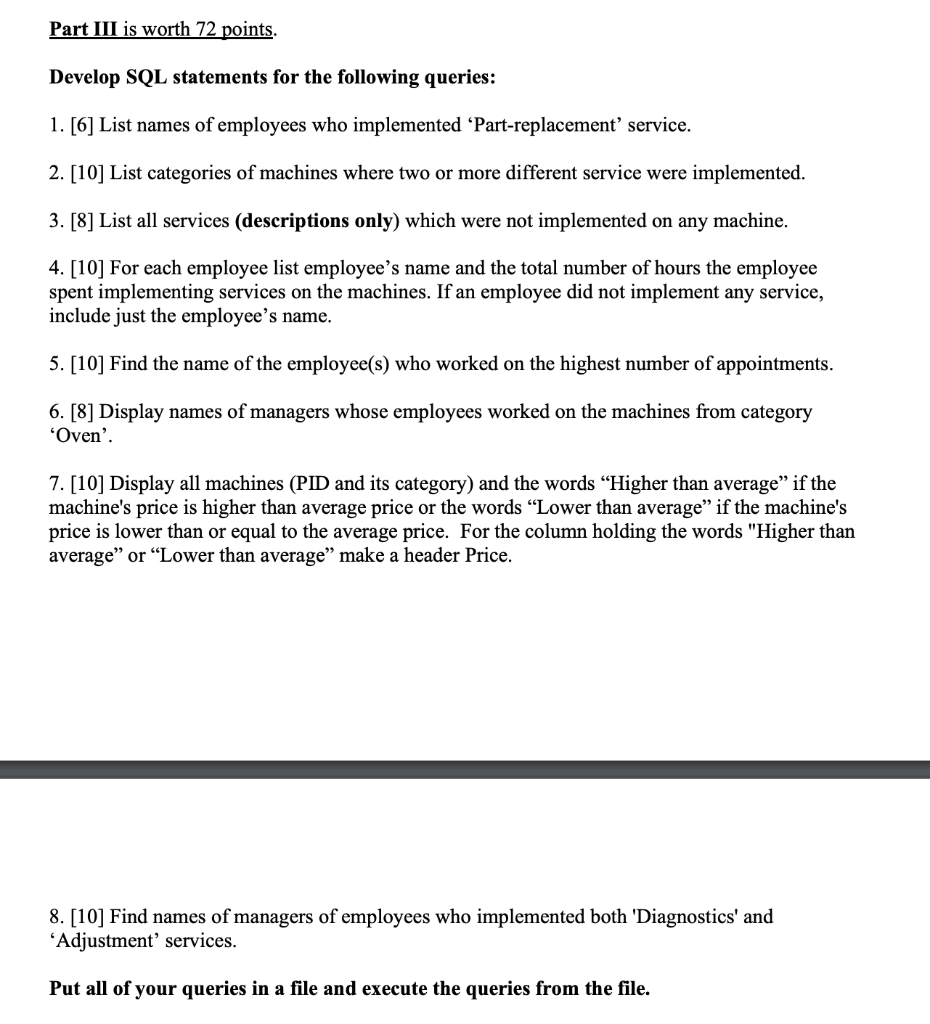 Solved The assignment is devoted to SQL DML. DON'T ANWSER | Chegg.com