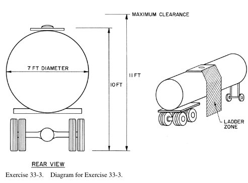 You are to design access to the top of a tank | Chegg.com