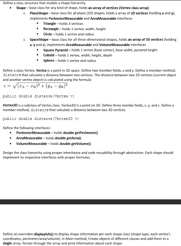 Solved help finishing code in java | Chegg.com