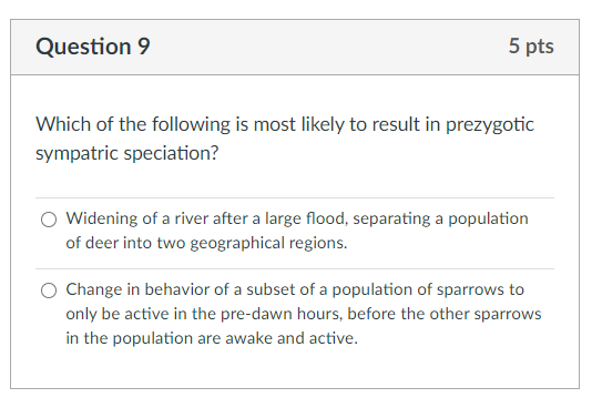 Solved Question 9 5 pts Which of the following is most | Chegg.com