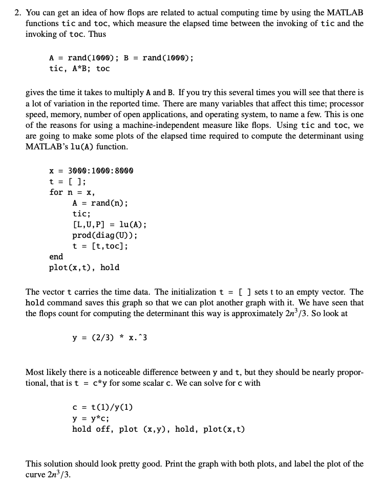 Solved Please Do This On Matlab Software On The Computer In 