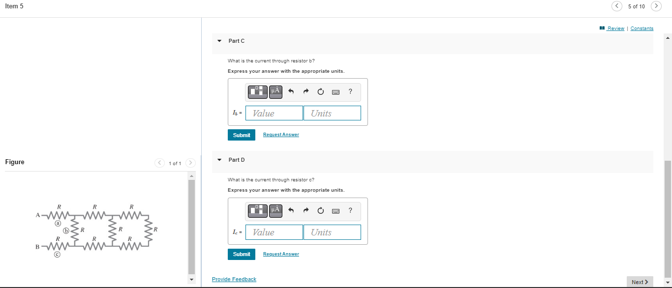 Solved and B? (Figure 1) Express your answer with the | Chegg.com