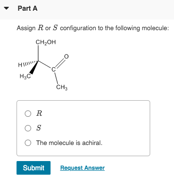 Solved Part A Assign Ror S configurations to the following | Chegg.com