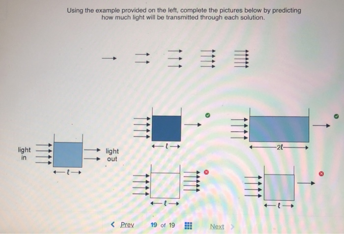 Solved Using the example provided on the left, complete the | Chegg.com