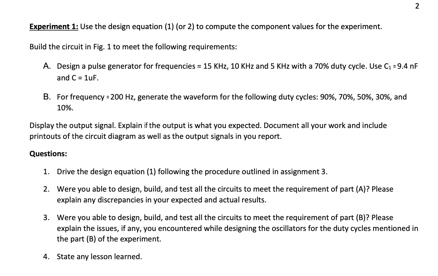 Solved Hello. Please solve all questions using MULTISIM only | Chegg.com