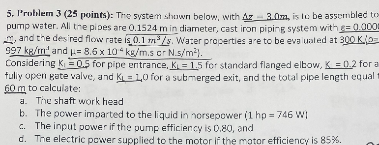 Solved 5. Problem 3 (25 points): The system shown below, | Chegg.com