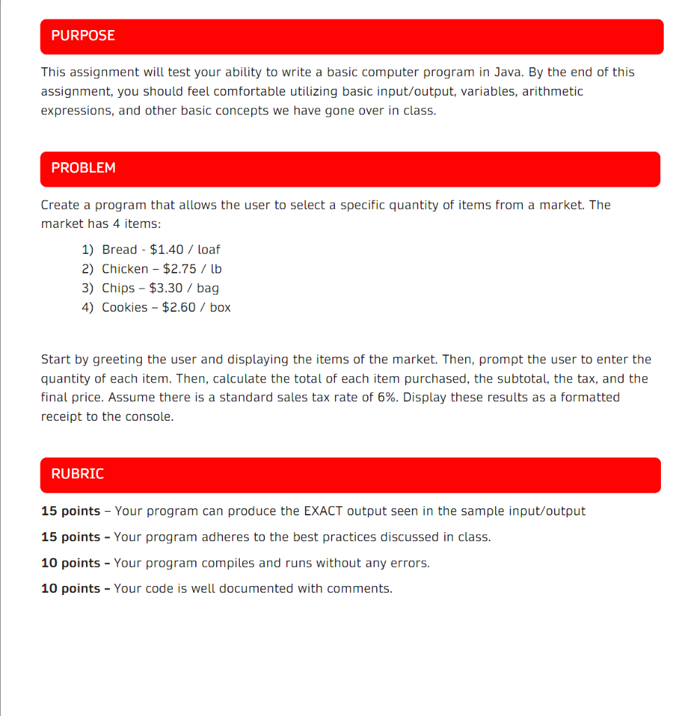 Solved This is the question. Please write in JAVA. This is | Chegg.com