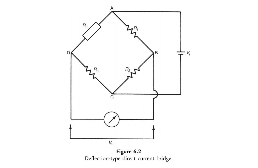 Solved = = 6.3 If elements in the DC bridge circuit shown in | Chegg.com