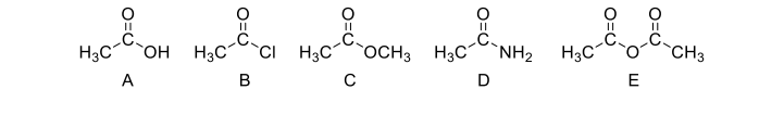 Solved List the following compounds from high reactivity | Chegg.com