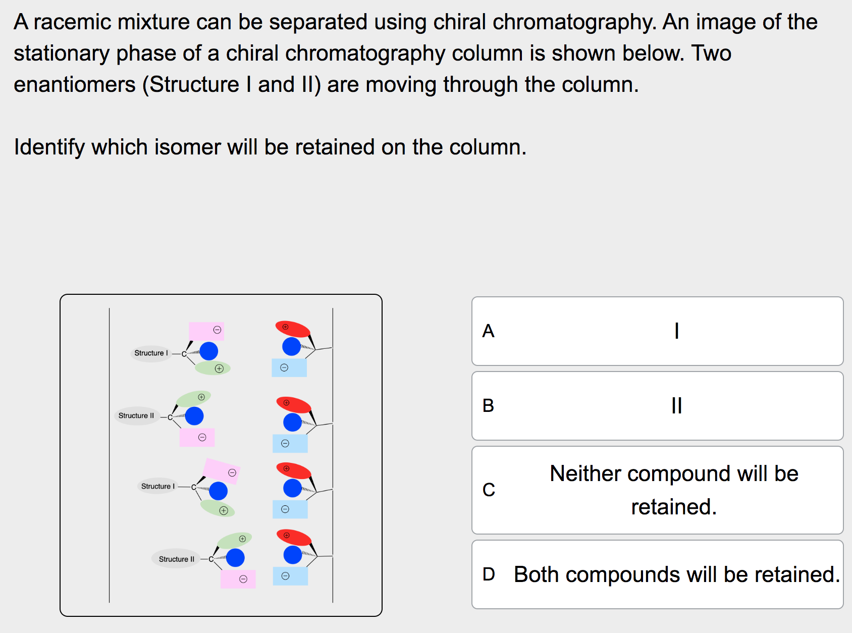 Solved A racemic mixture can be separated using chiral | Chegg.com