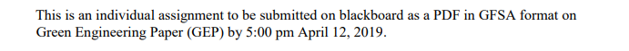 Solved This is an individual assignment to be submitted on | Chegg.com
