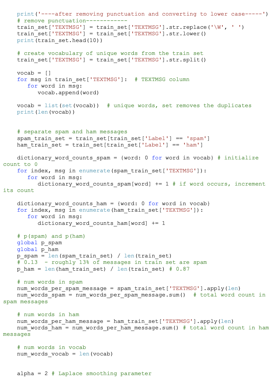Problem # 1: a) Program the Naïve Baye's classifier | Chegg.com