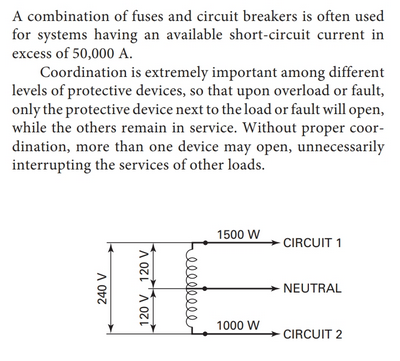 Solved A 120 / 240-V, single-phase system is | Chegg.com