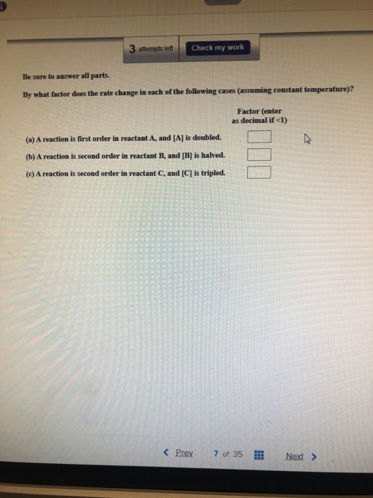 Solved 3 attempts left Check my work Be sure to answer all | Chegg.com