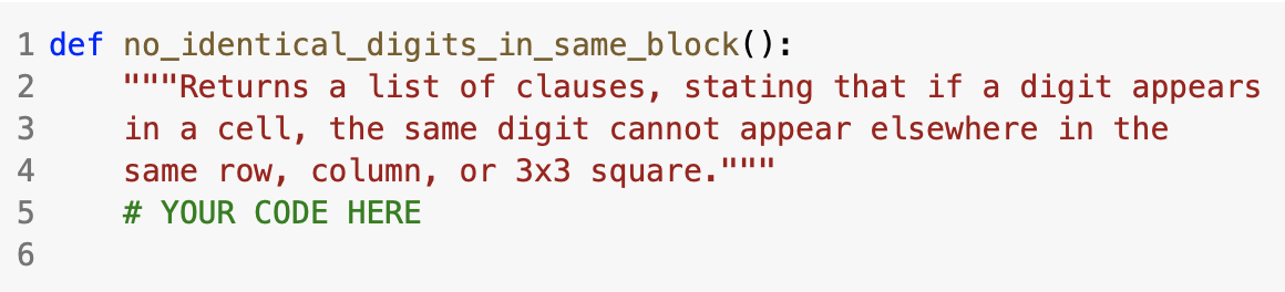 Solved Please do the coding in python where it say "Your | Chegg.com