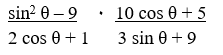 Solved Simplify:sin2 \theta – 9 ٠ 10 ﻿cos \theta + 52 | Chegg.com
