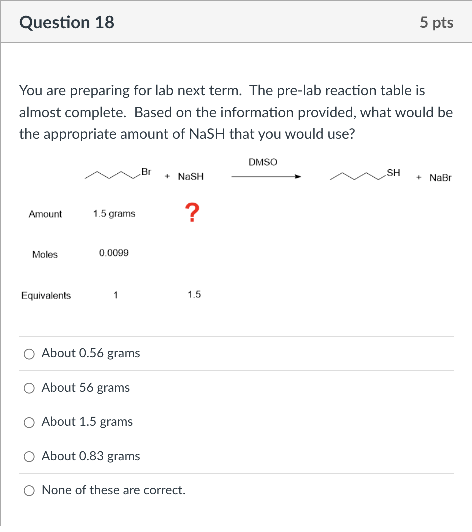 Solved You are preparing for lab next term. The pre-lab | Chegg.com