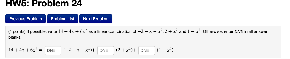 Solved HW5: Problem 22 Previous Problem Problem List Next | Chegg.com