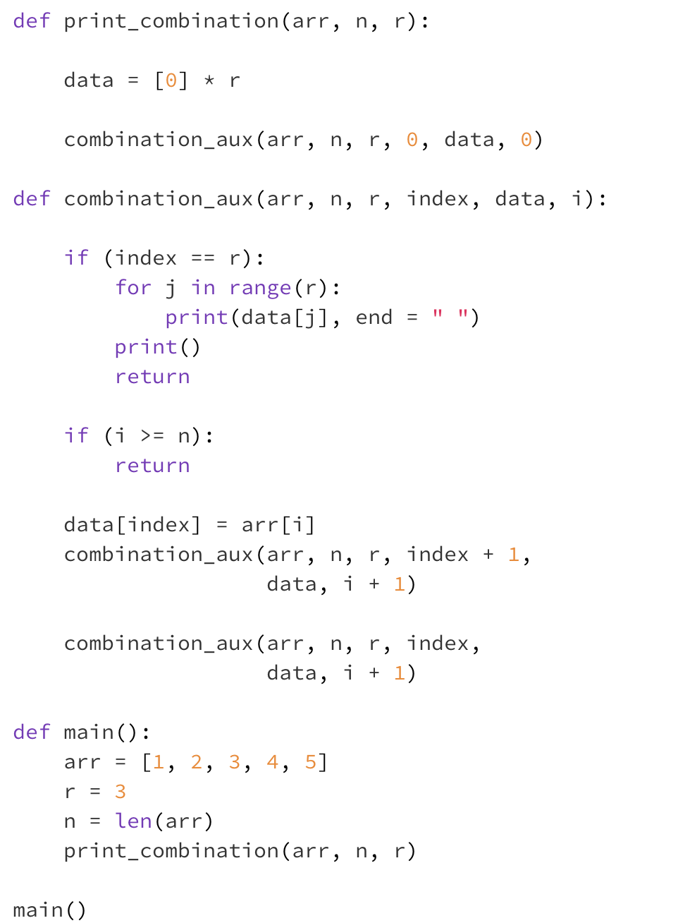 Solved Need help faithfully translating the below Python | Chegg.com