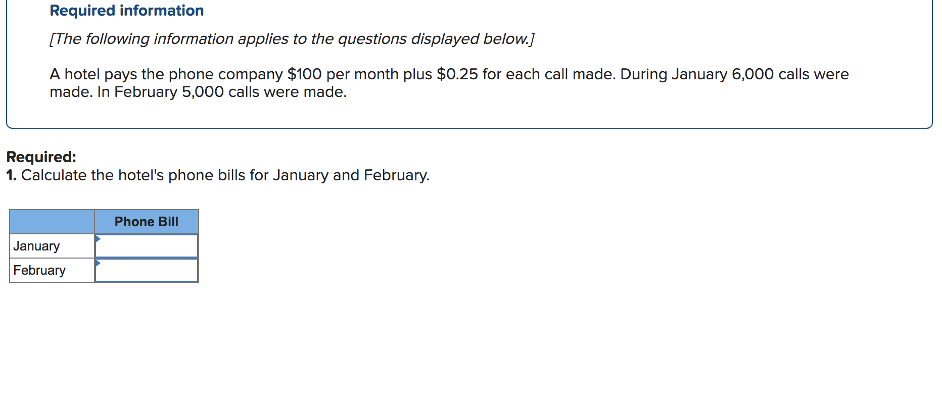 For each case below, find the missing amount.Required | Chegg.com