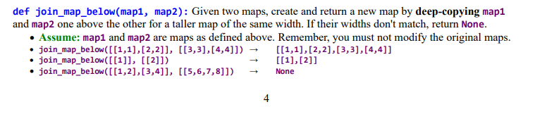 Solved A list of maps is given: Create the following | Chegg.com