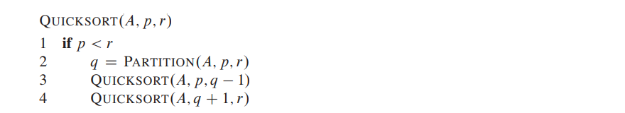 Solved 2. QuickSort Algorithm (25 points) Using the | Chegg.com