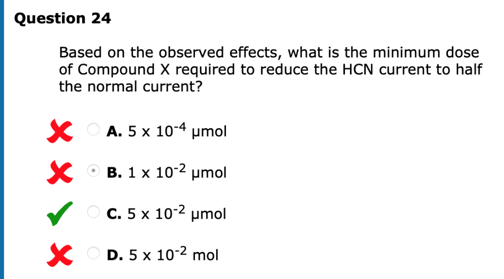 Solved Question 24 Based on the observed effects, what is | Chegg.com