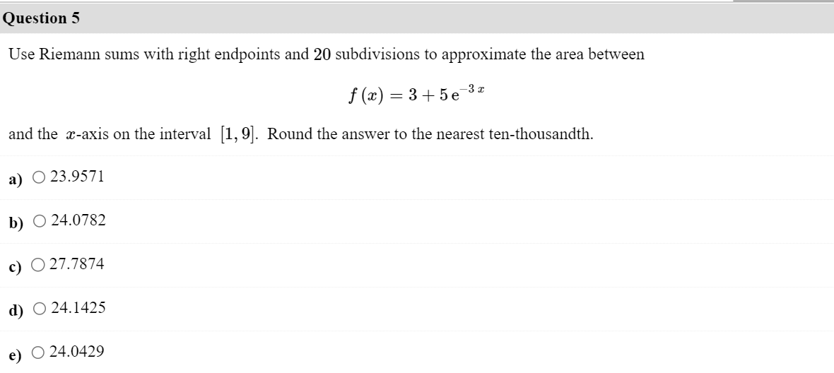 Solved Use Riemann sums with right endpoints and 20 | Chegg.com