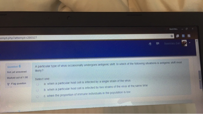 Solved Bashifatu empt.php?attempt 280327 Question 6 In which | Chegg.com