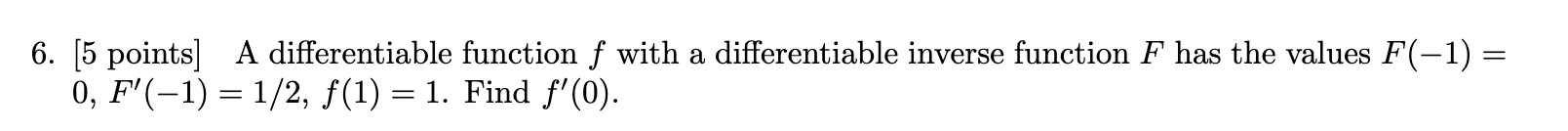 Solved 5. [5 points] Find the slope of the tangent line to | Chegg.com