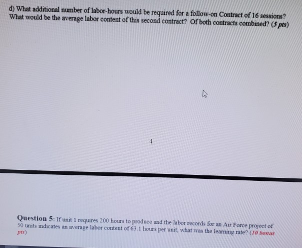 Solved Question 4: Your firm designs PowerPoint slides for | Chegg.com