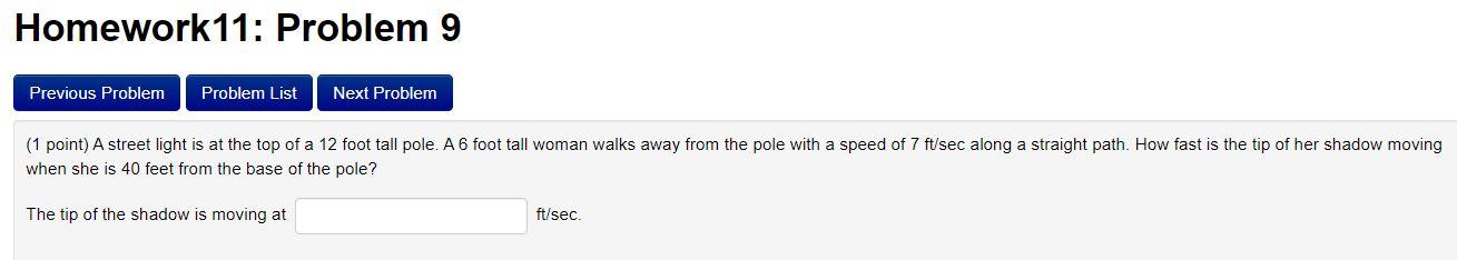 Solved Homework11: Problem 9 Previous Problem Problem List | Chegg.com