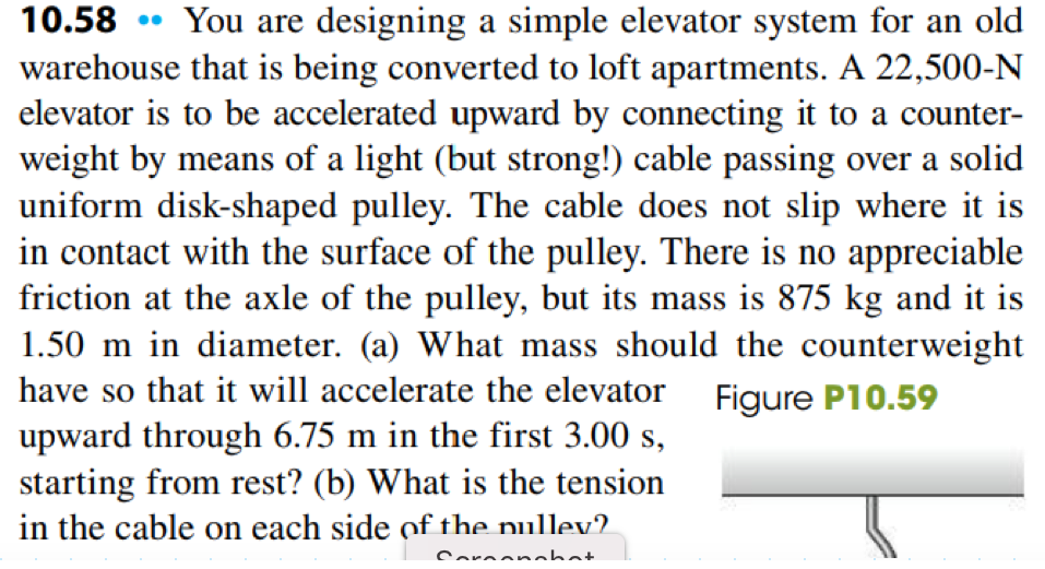 Solved 10.58 ∵ You are designing a simple elevator system | Chegg.com