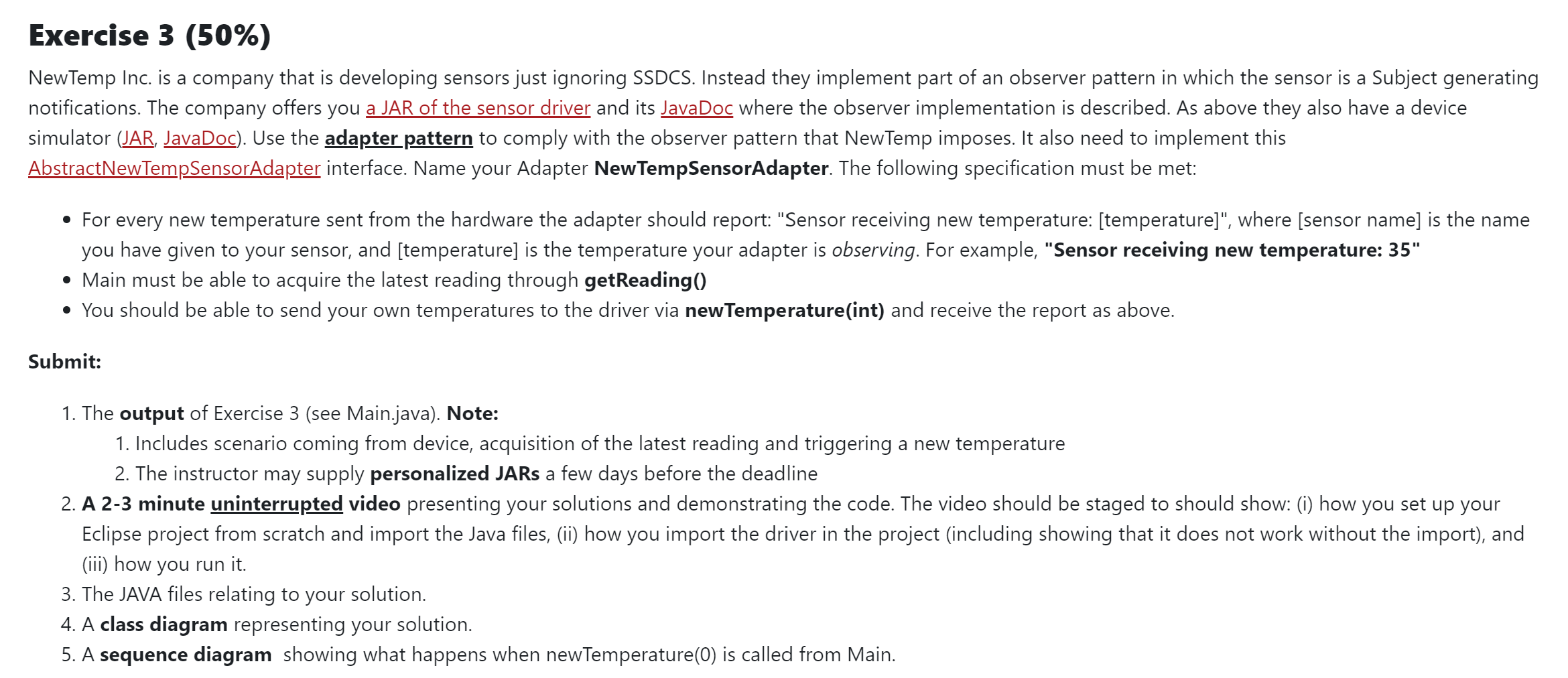 Solved /* ﻿* ﻿ Template Developed by Sotirios Liaskos for | Chegg.com