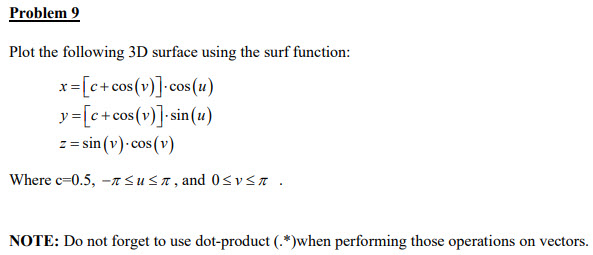 Solved Problem To Be Solved Using Matlab M Code Script 