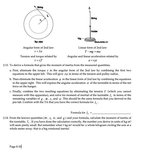 Solved 1. Draw an extended free body diagram for the setup | Chegg.com