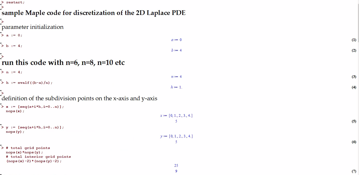 Solved 13 Numerical Solution of PDEs, Finite Differences | Chegg.com