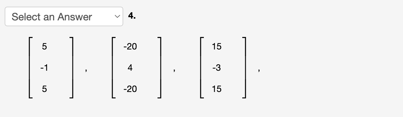 Solved HW Module 6 Determinants: Problem 17 (4 points) Use | Chegg.com