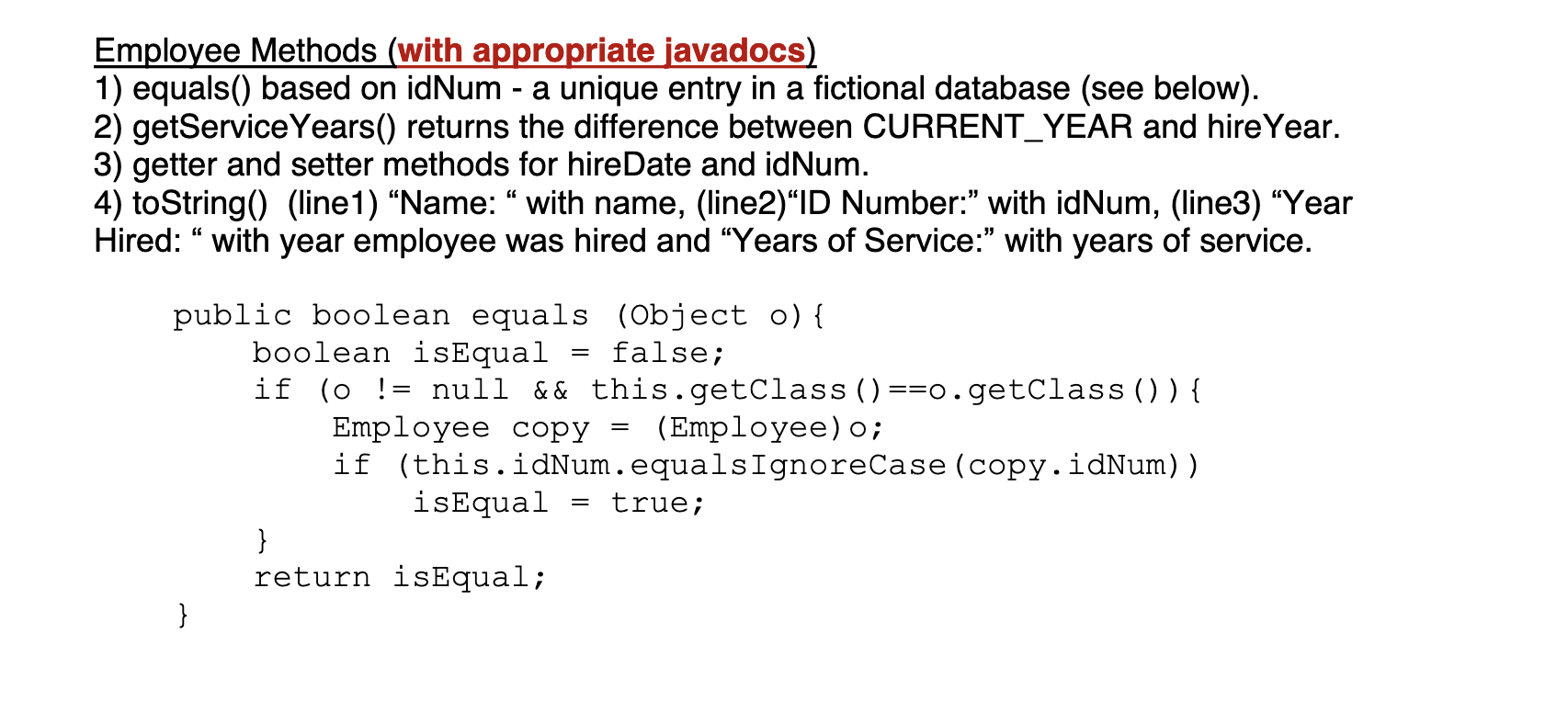 Solved Coders will create a Person Interface based on the | Chegg.com