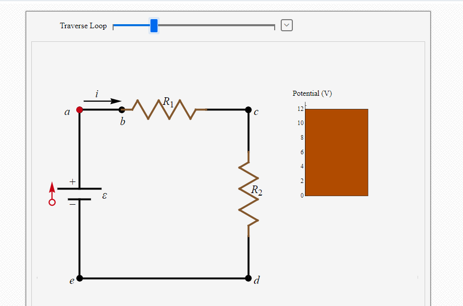 Solved Interactive Exercises 27.01: Single-Loop Circuit with | Chegg.com