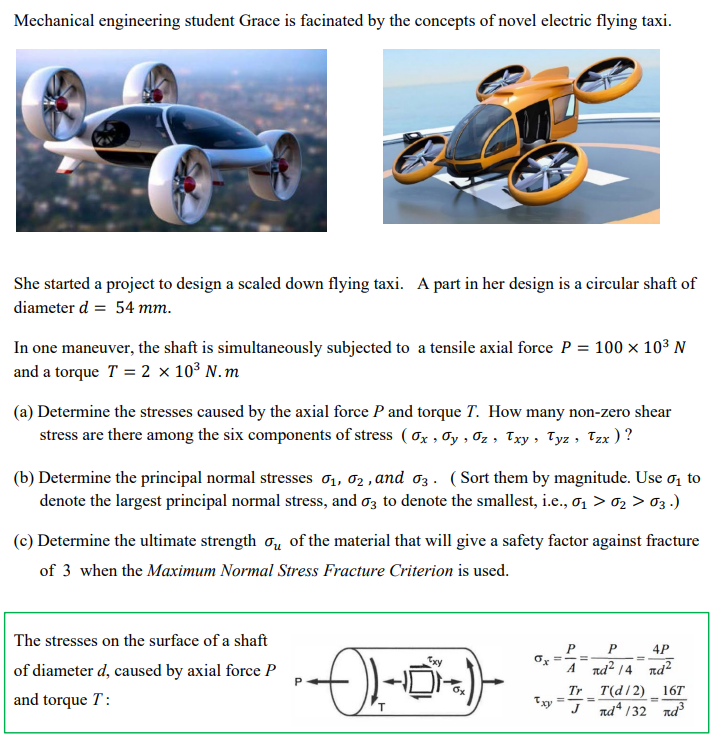Solved Mechanical engineering student Grace is facinated by | Chegg.com