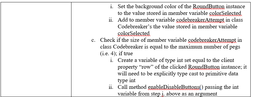 Tasks Activity mastermind package Mastermind.java | Chegg.com
