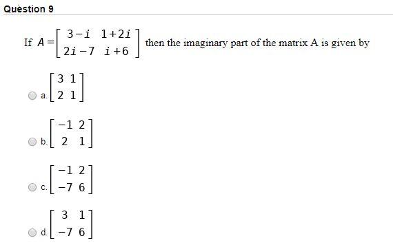 Solved If zero is an eigenvalue of a matrix A of order 2x2, | Chegg.com