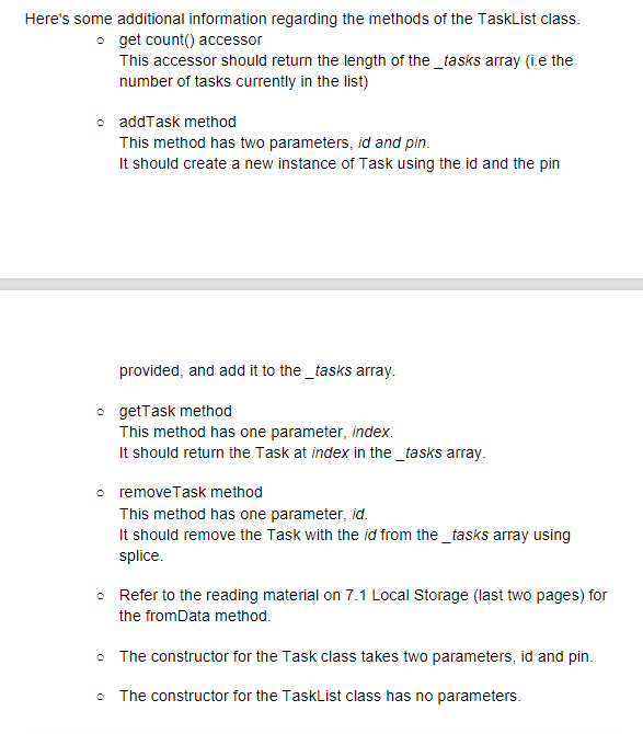 Solved Task 1: Writing Classes In this task, we will be | Chegg.com