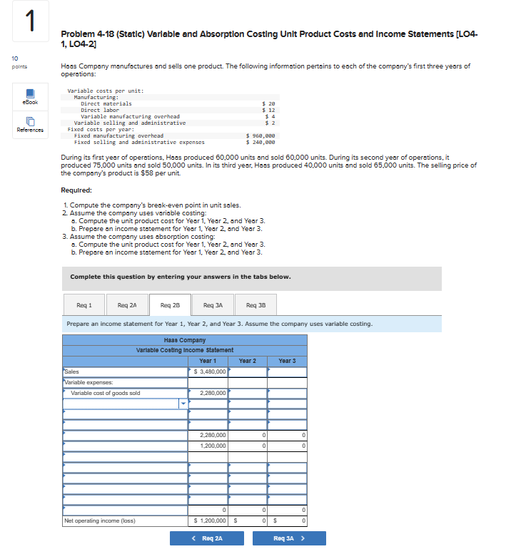 Solved Show me the steps to solve question 2B making an | Chegg.com
